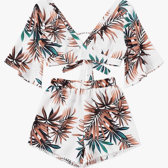 Dresses | White Matching Set | Poshmark